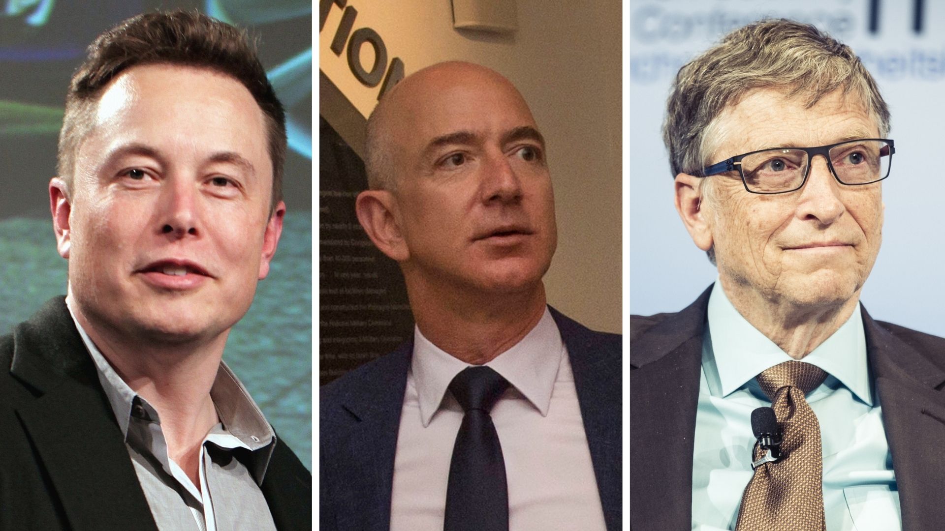 Musk, Bezos, and Gates lost over $115 billion this year