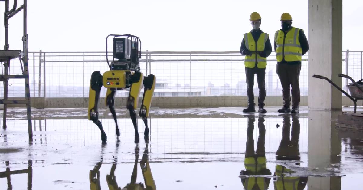 Boston Dynamics' Spot Is Now Optimizing Construction Sites