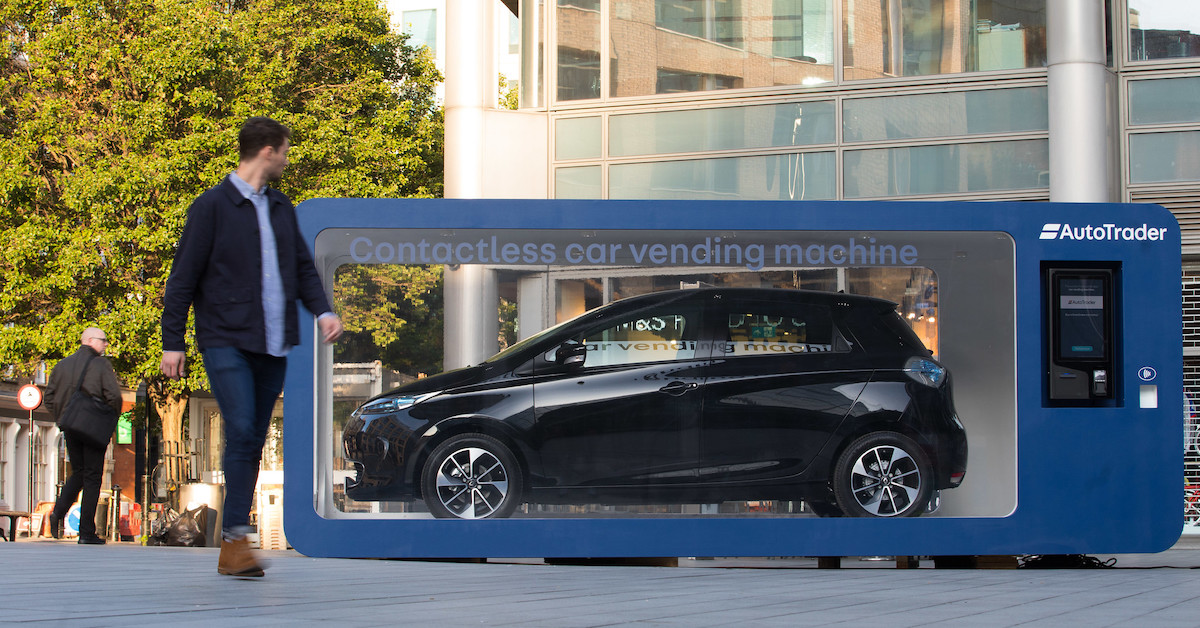 A Company Is Testing an Anxiety-Easing Car Vending Machine in London