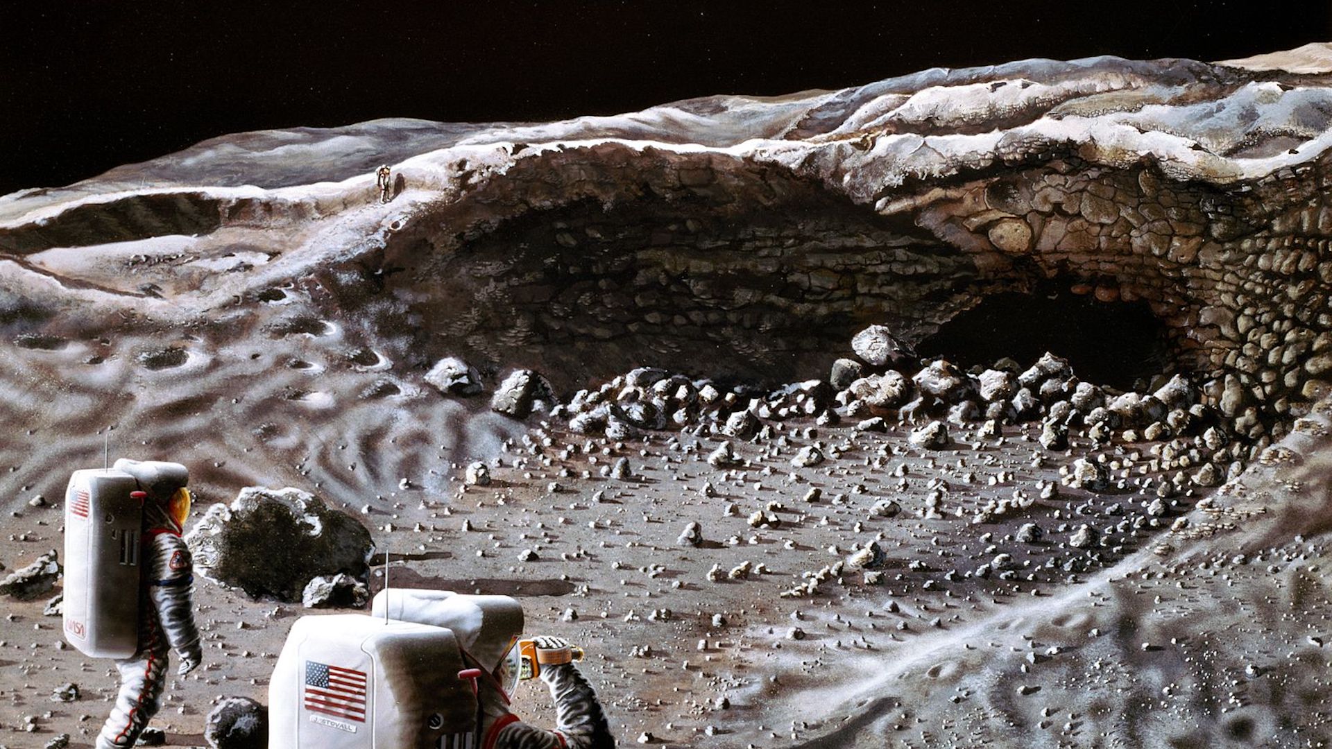 Engineers Propose Building 'Lunar Ark' In Moon's Lava Tubes