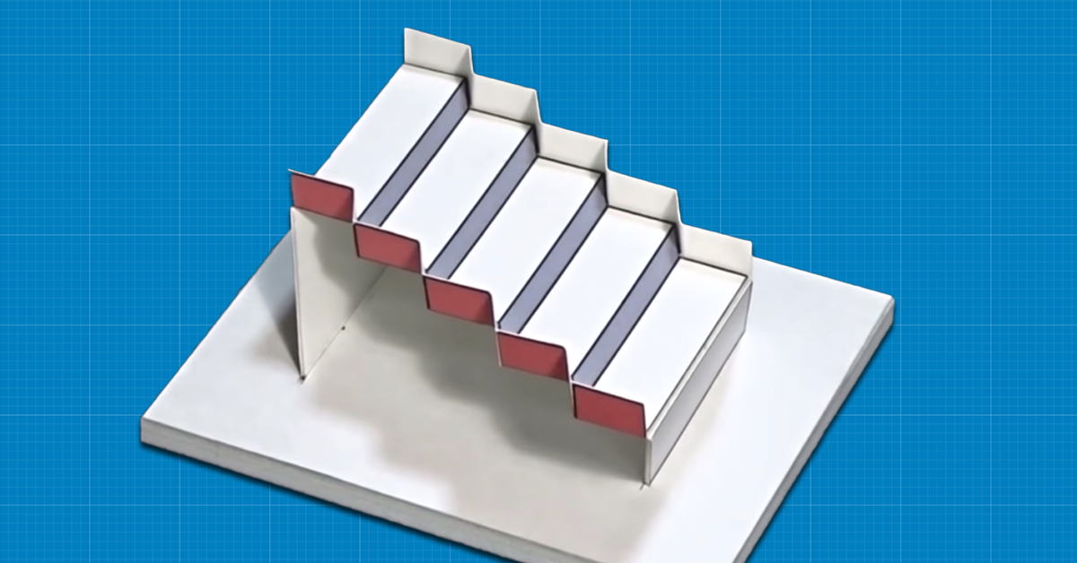 Mind-Bending 3D Staircase Wins the Best Illusion of the Year Contest