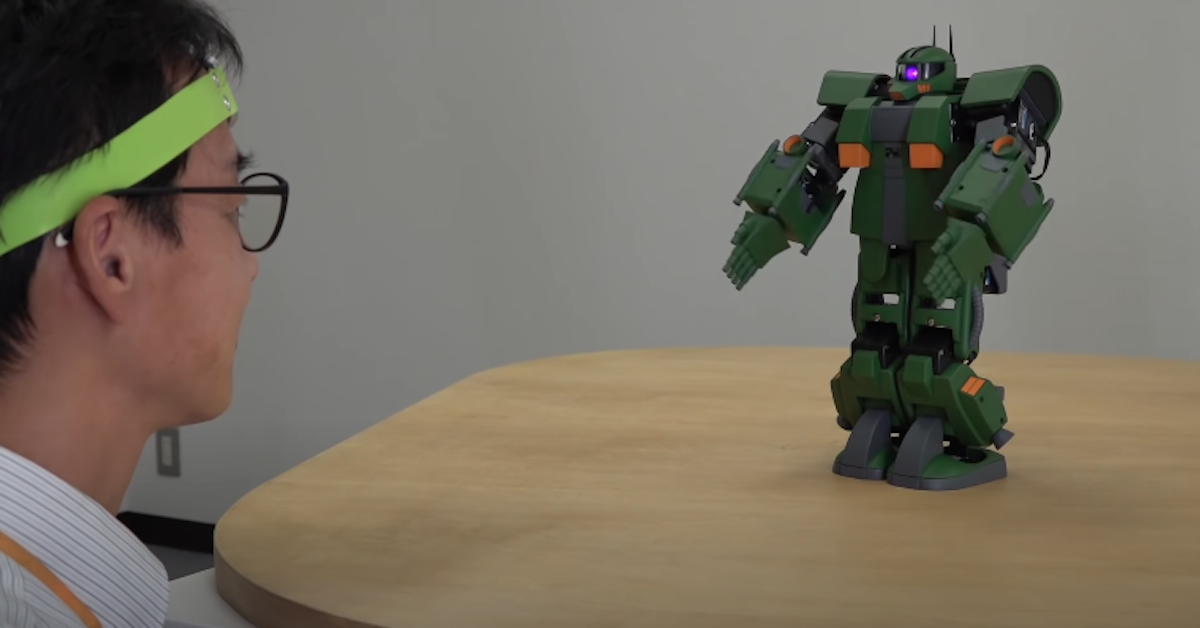 Japanese Scientists Create Mind Control Tech for Gundam Robot