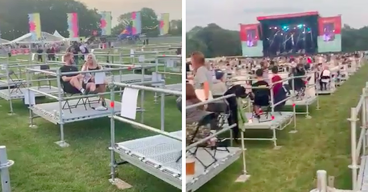 UK's First Socially Distanced Concert Offers Glimpse at Future of Events