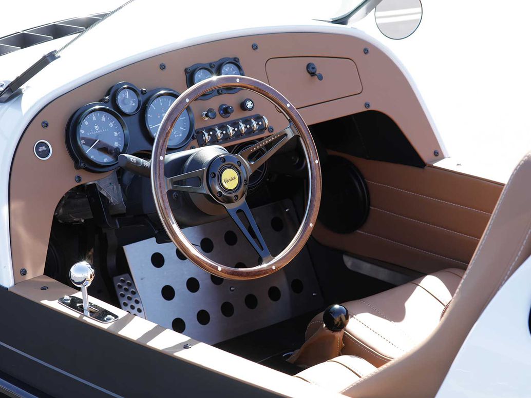 Vanderhall Motor Works' Impressive Venice GT Is Half Motorcycle, Half Car