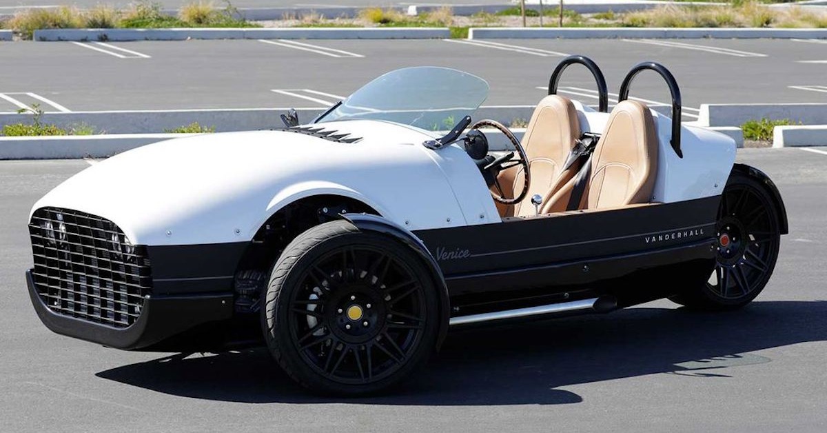 Vanderhall Motor Works' Impressive Venice GT Is Half Motorcycle, Half Car