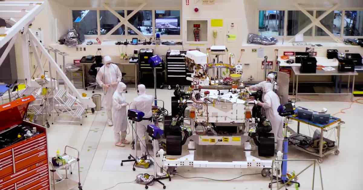 Watch NASA Build the Mars 2020 Rover