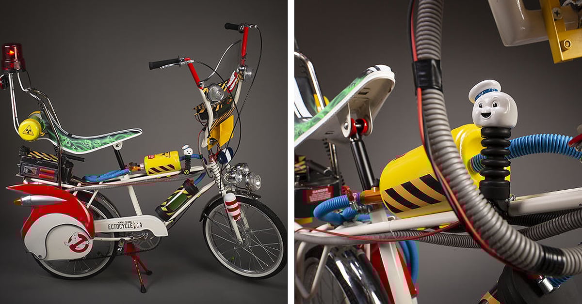 Designer Builds 'Ectocycle-1A' Inspired by Ghostbusters' Iconic Car