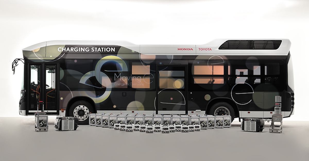 Fuel Cell Bus Tests To Provide Electricity After Natural Disasters