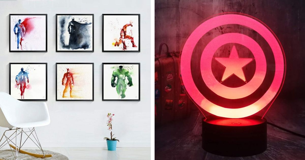 11 Decoration Ideas for Those with a Cool Taste in Comics