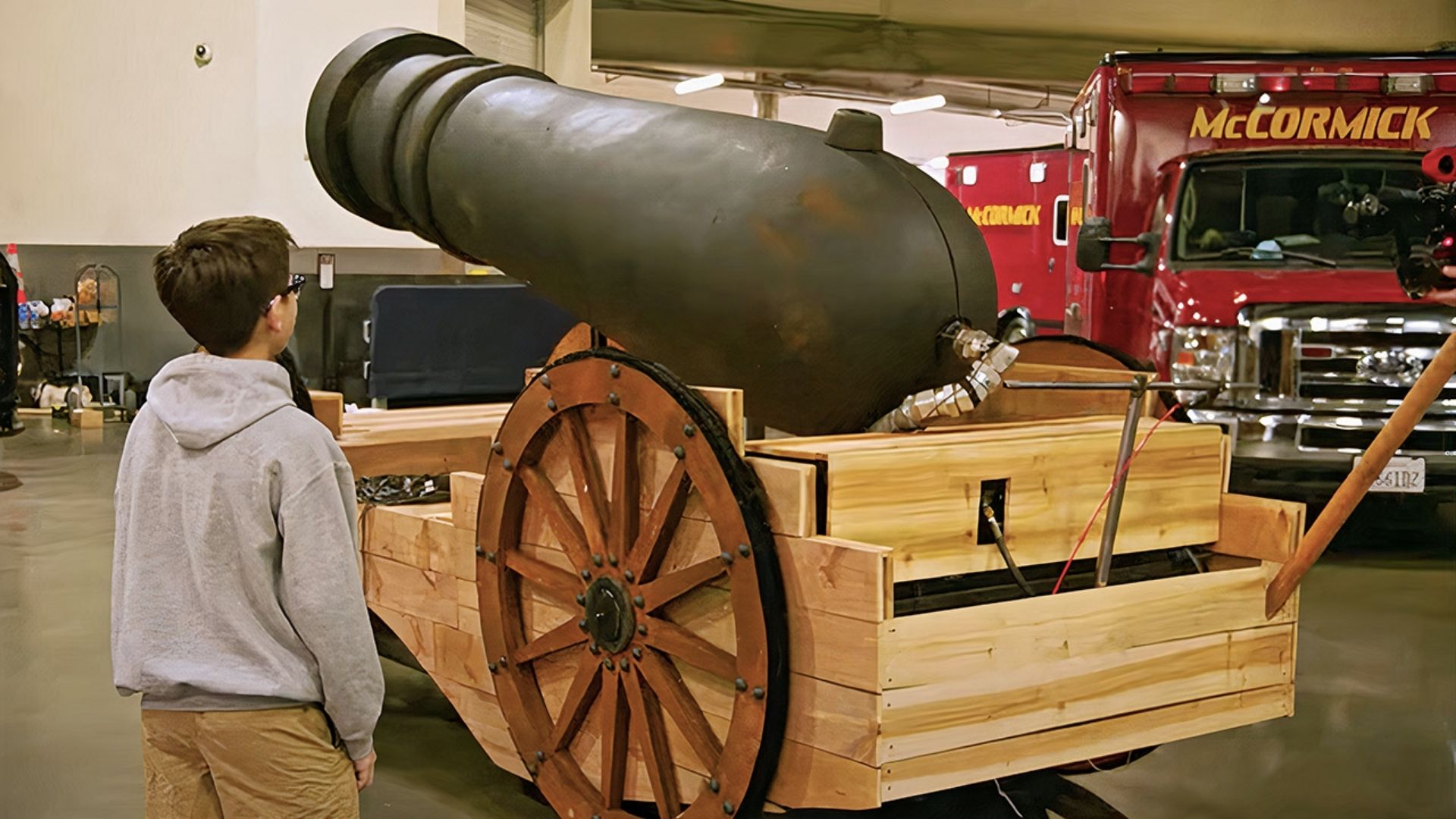 Former NASA Engineer Built the World's Largest T-Shirt Cannon