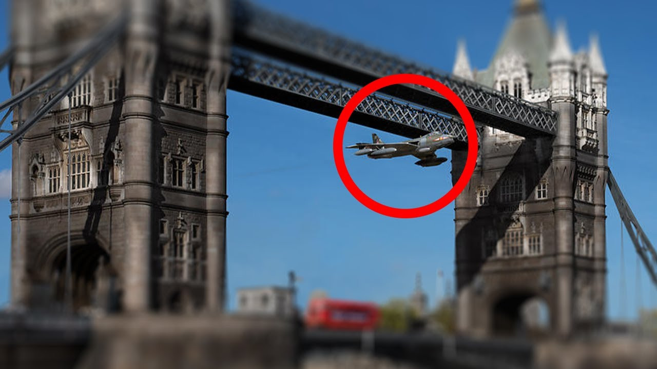 How a Rogue RAF Pilot Flew Under London's Tower Bridge for the First ...