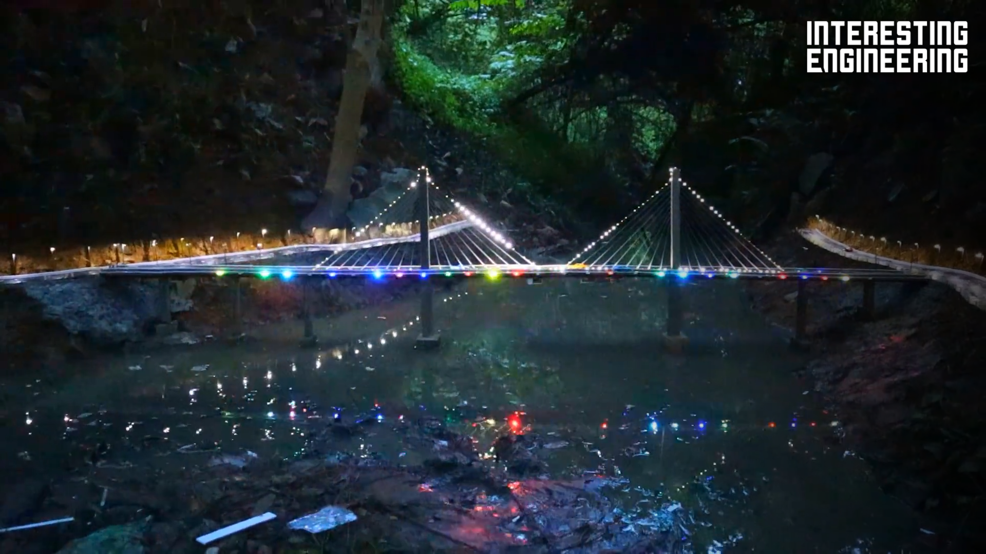 Build your scale model cable-stayed bridge with this guide