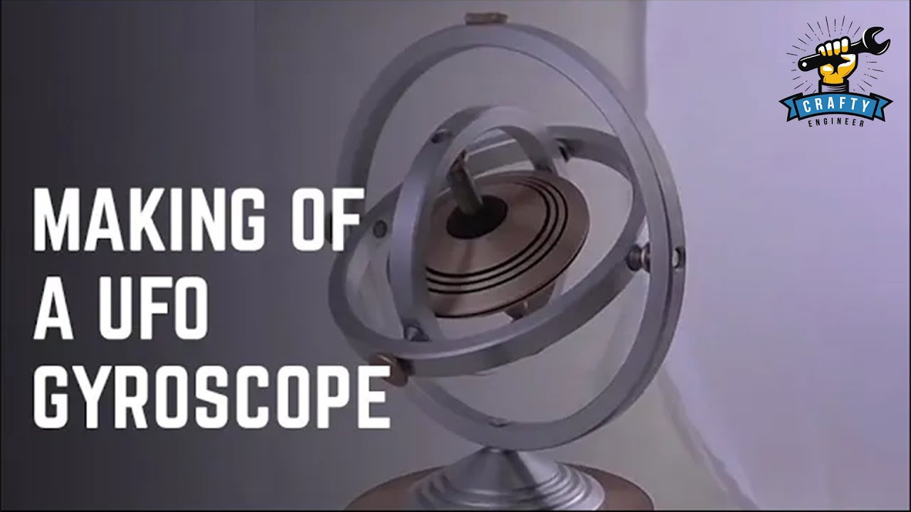 Make Your Own UFO Gyroscope at Home
