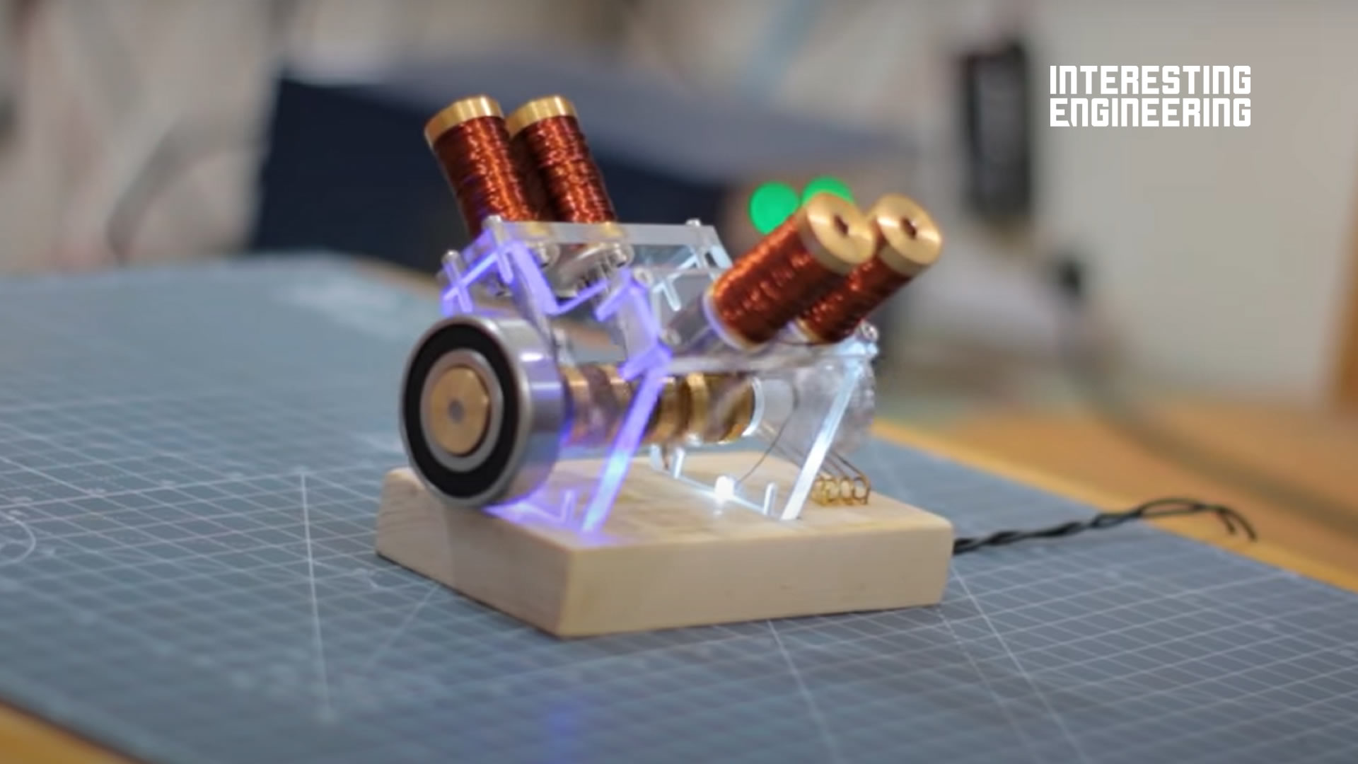 How to Build Your Own Solenoid-Powered V4 Engine