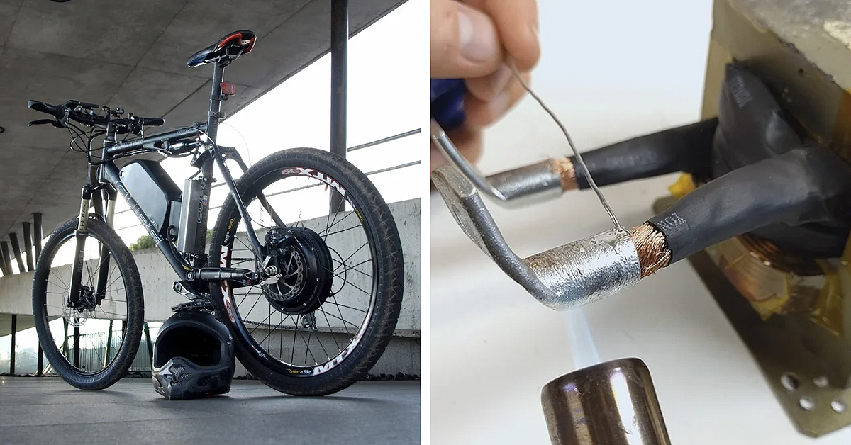 DIY-er Builds Electric Bike That Can Reach 40 MPH