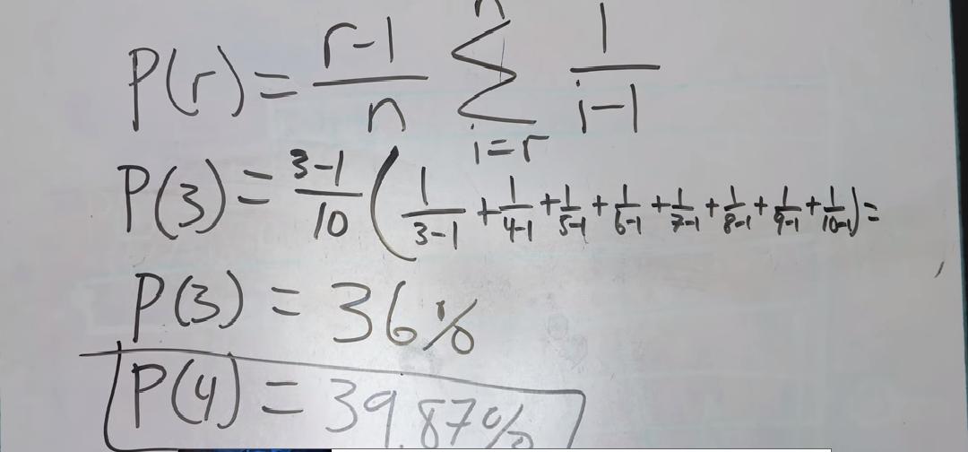Forget Romance, This Video Shows You How to Use Math to Find Your Spouse