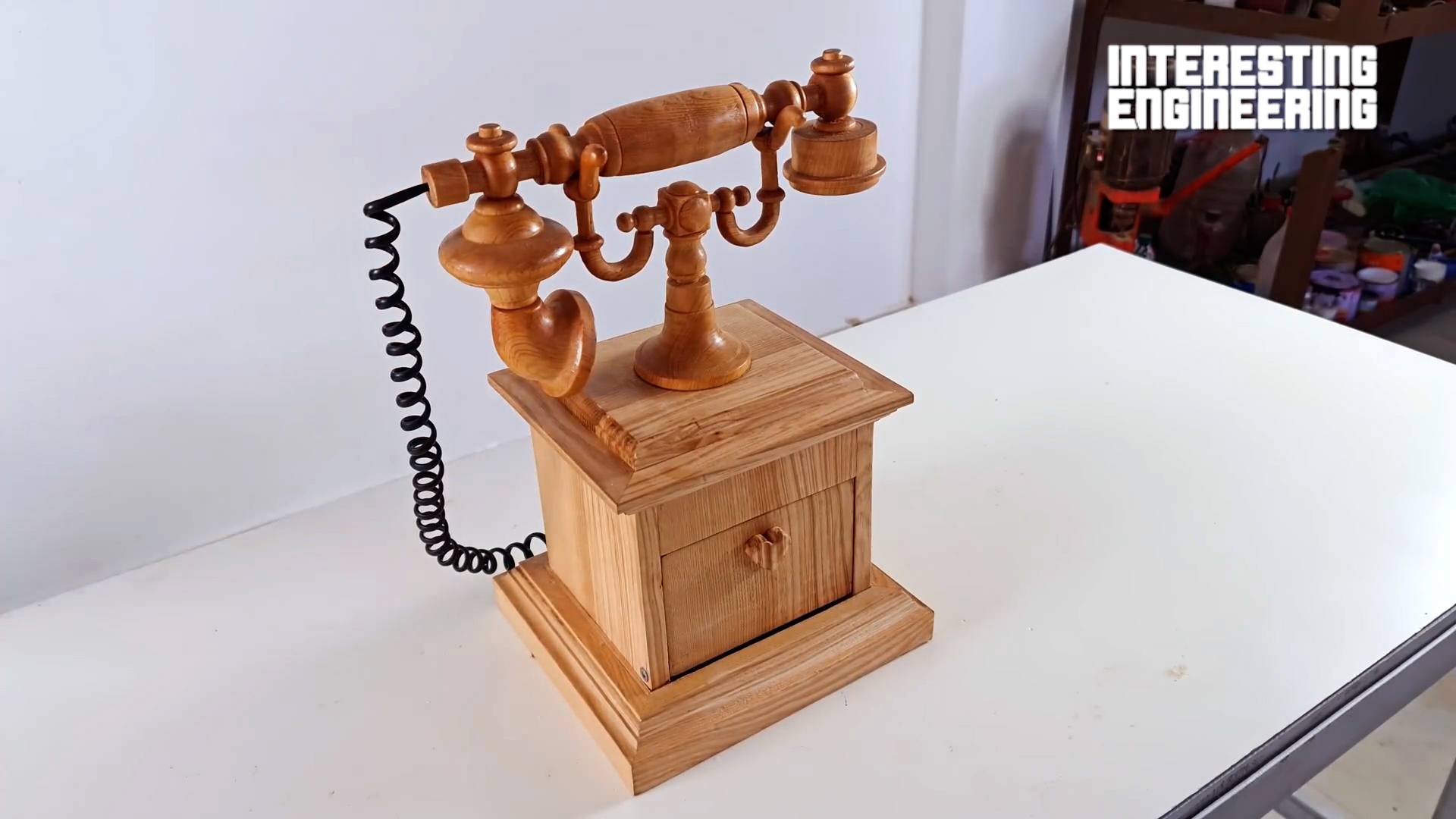 Make Your Own Antique Rotary Phone Completely out of Wood