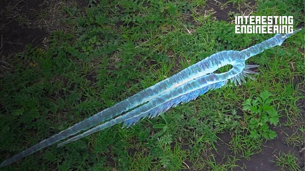 A Simple Guide to Make Your Own Sub-Zero Ice Sword From Epoxy