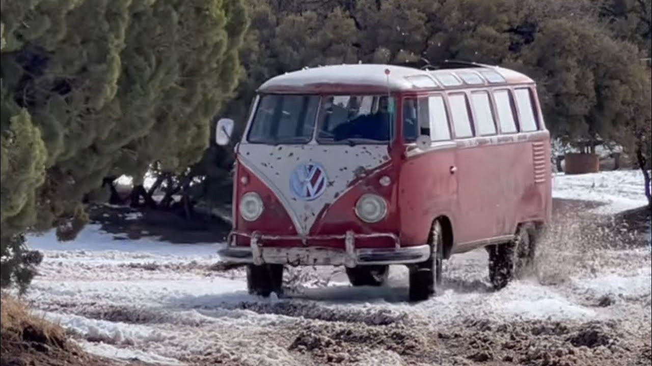 A VW bus from 1959 performs better off-road than most new cars