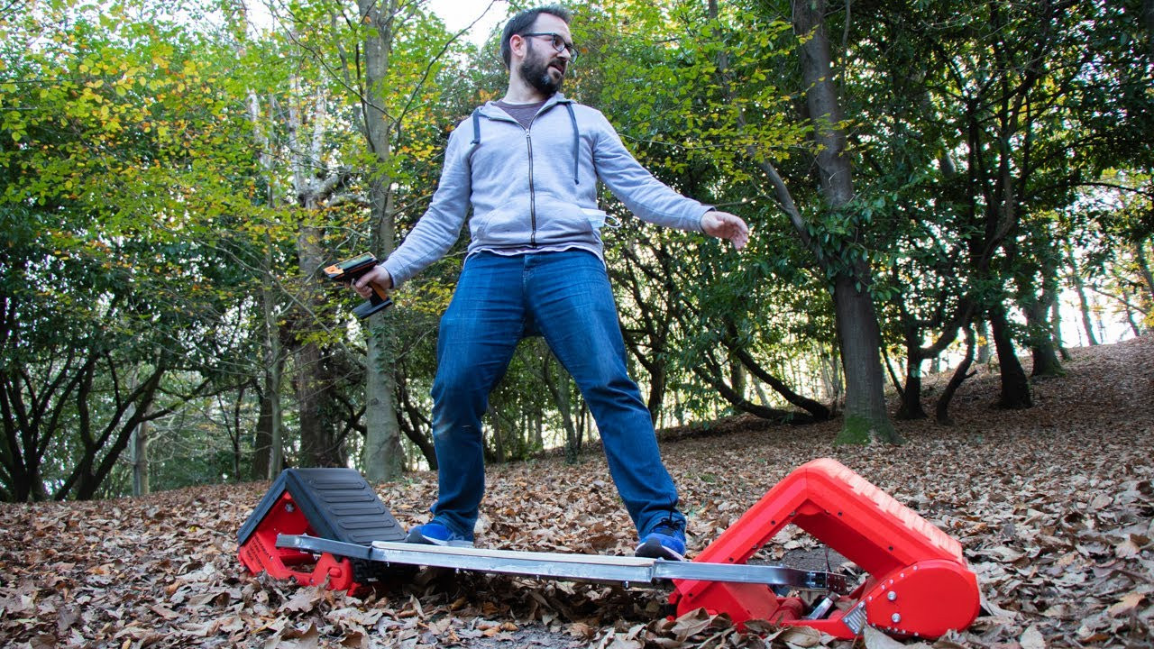 YouTuber Engineers All-Terrain Skateboard, Takes It On A Ride
