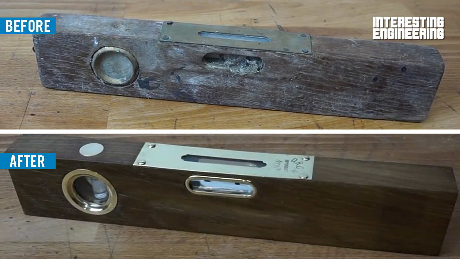 How to Fully Restore an Antique Wooden Level in 6 Easy Steps