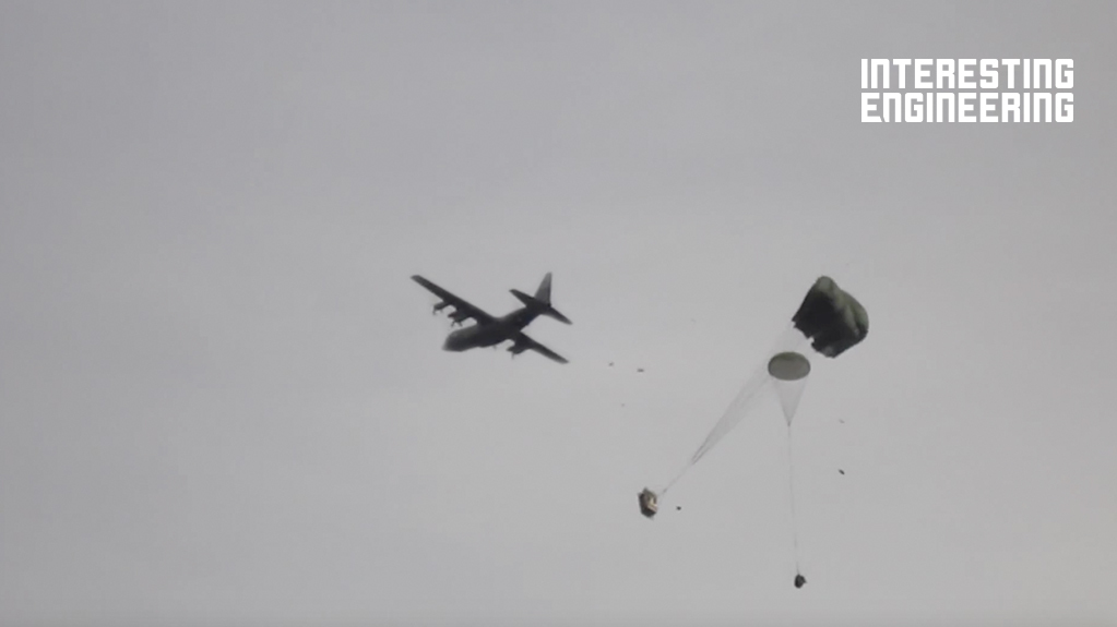 How Massive Humvees Are Airdropped From the Sky
