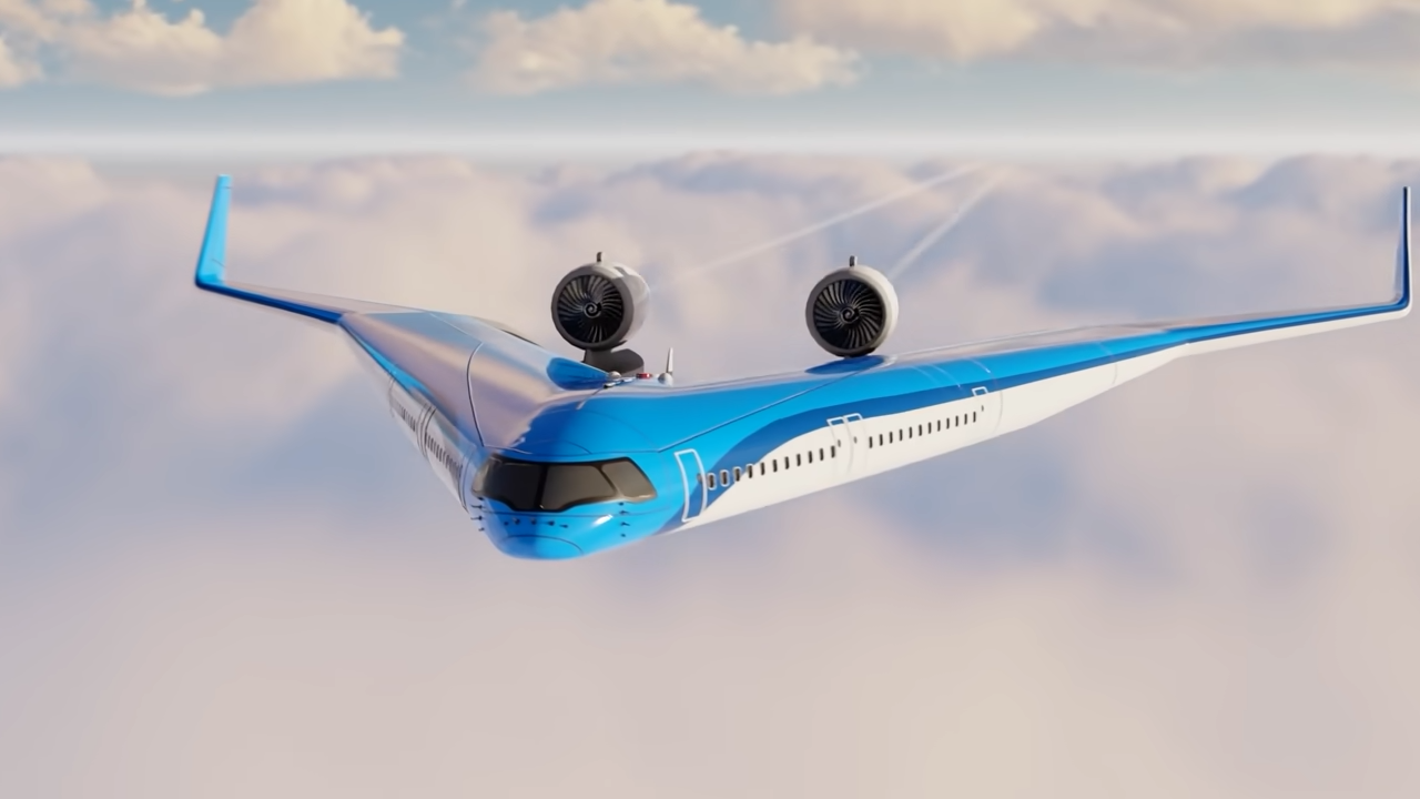 The new Flying-V substantially upgrades speed and carries passengers in ...