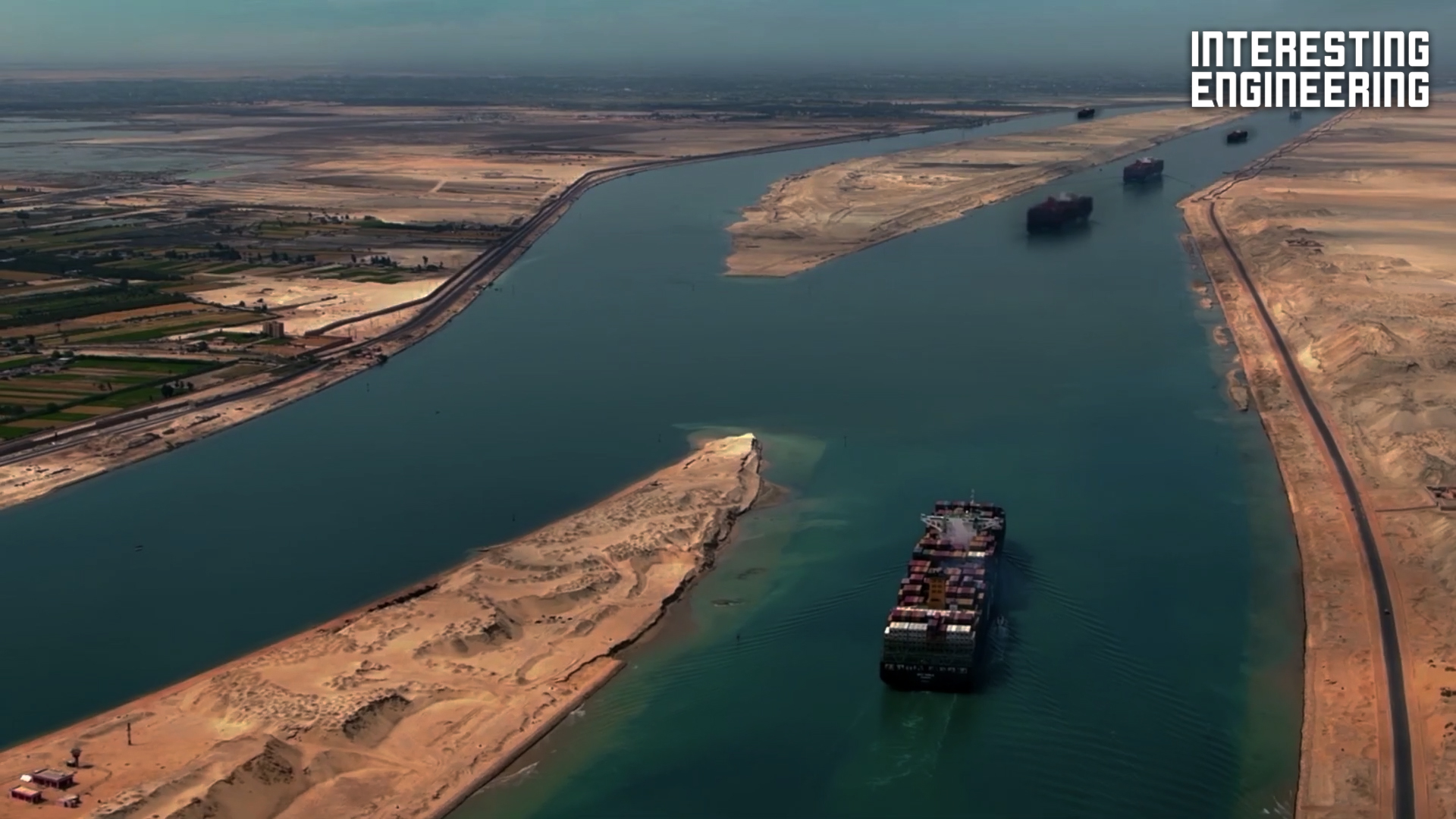 The Suez Canal: the Water Bridge Connecting Europe and Asia