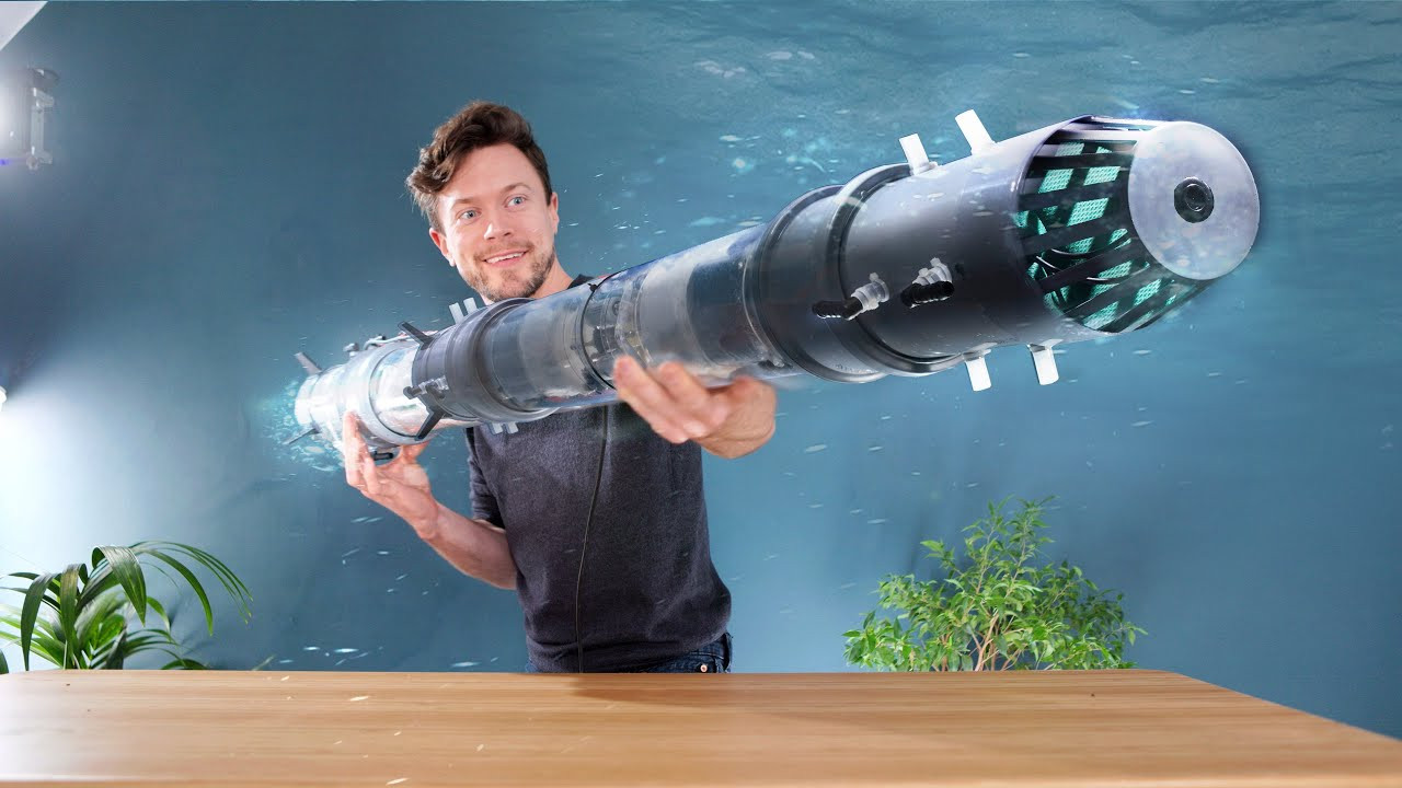 A DIY Craftsman Built His Own Submarine. And It Actually Works