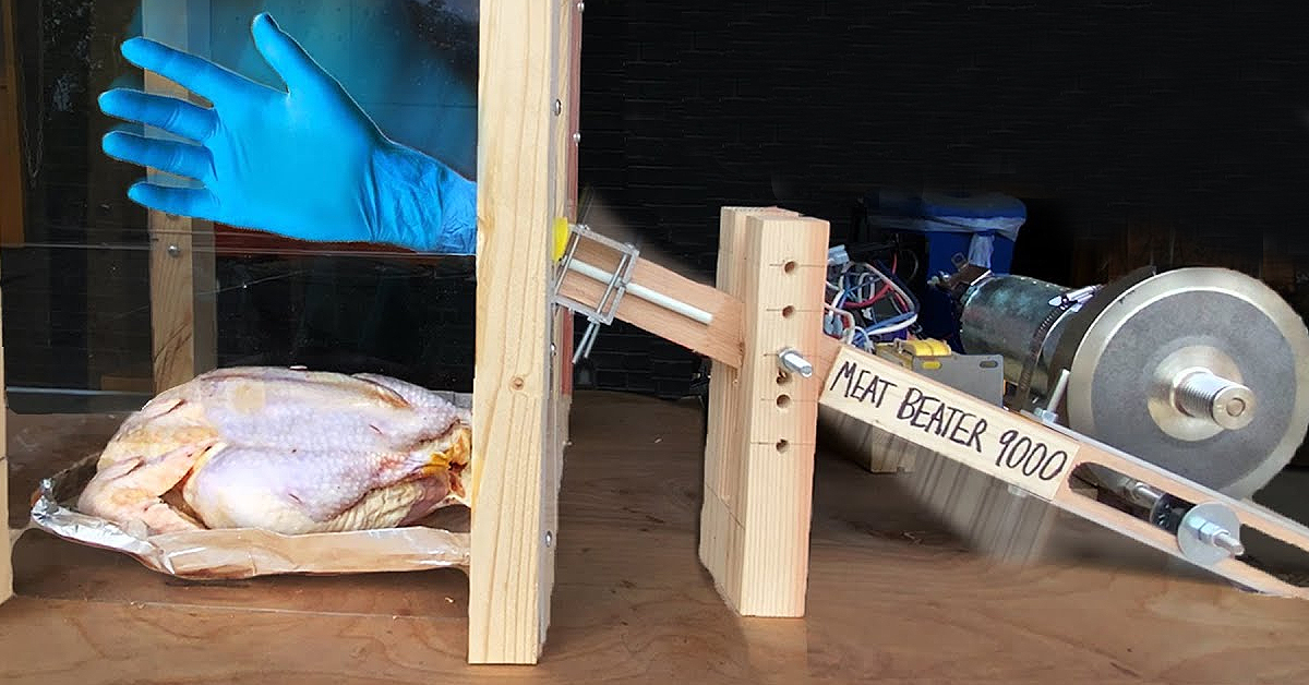 YouTuber Answers How Many Slaps It Takes To Cook a Chicken