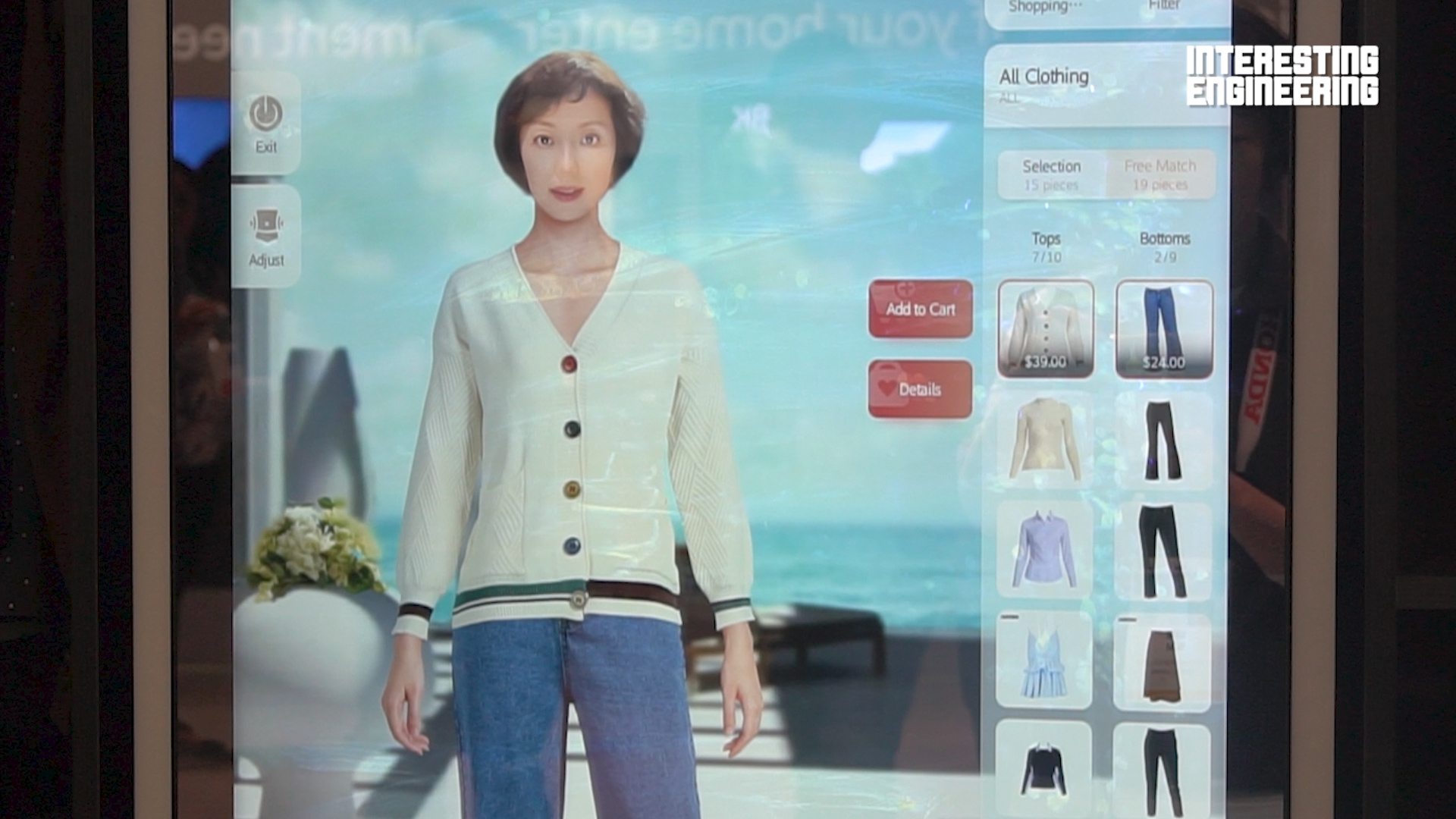 Almost Magical Smart Mirror that Shows You What Clothes Will Look Like ...