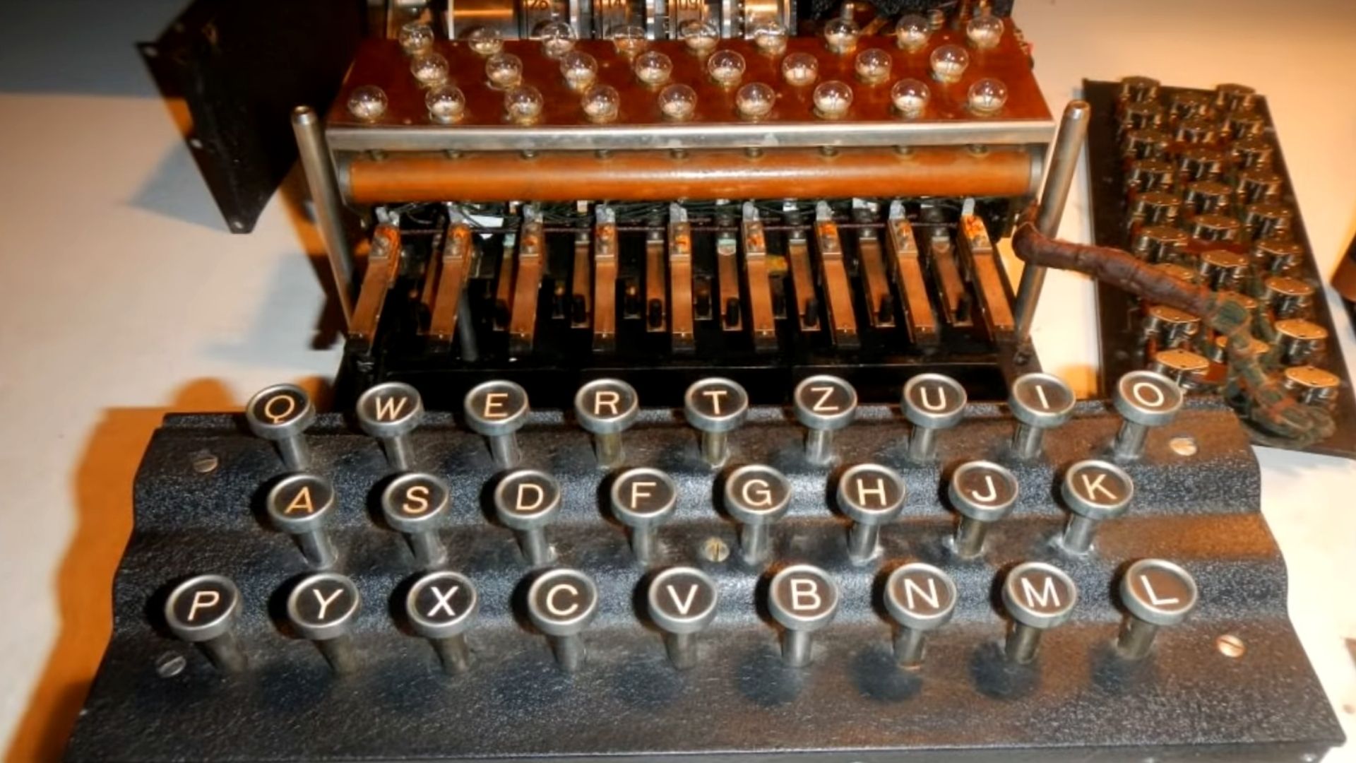 The Brilliant Engineering Behind the German Force's Enigma Machine